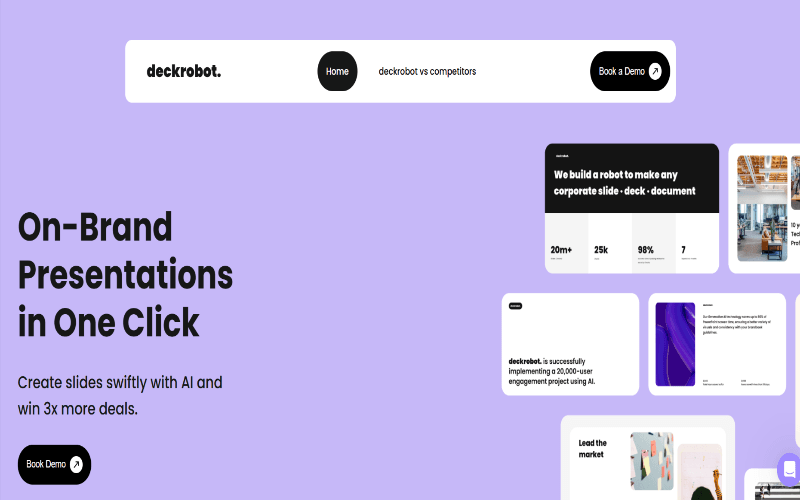 DeckRobot | Features, Reviews & Alternatives
